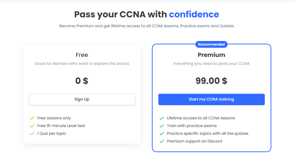 PingMyNetwork | Pricing